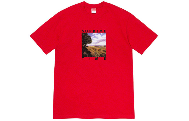 Майка Supreme, размер S, красный