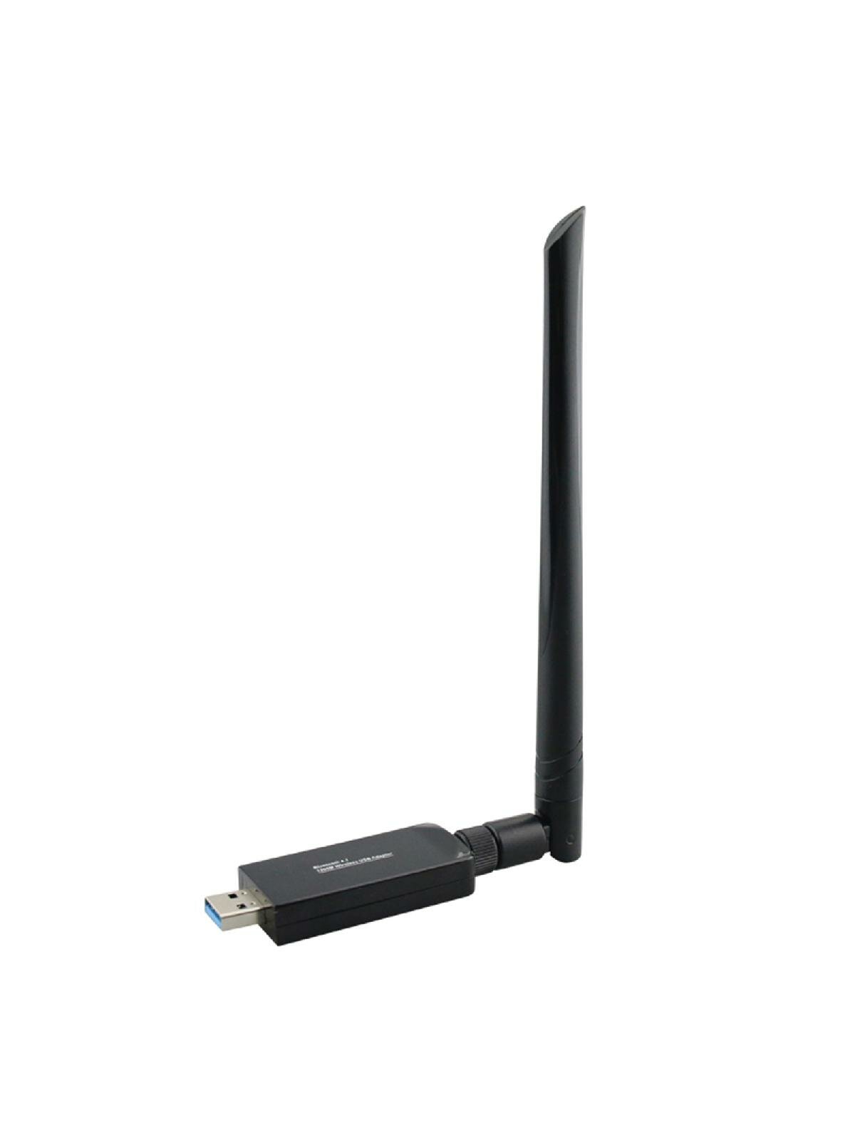 High Speed 5DB Wireless Networking Card Bluetooth-compatible Adapter for Desktop And Laptop, WiFi Adapter 160M Distance