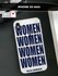 Чехол на Apple iPhone XS Max / Айфон XS Max с принтом Woman blue