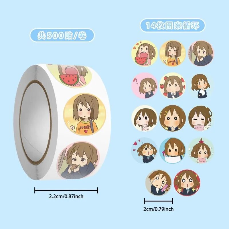 Набор наклеек MINISO K-ON!