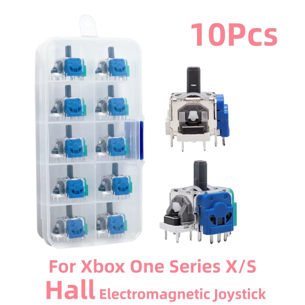 Erilles Электромагнитный джойстик Hall/TMR для Xbox One, Xbox Series X/S 10PCS Hall for XBOX