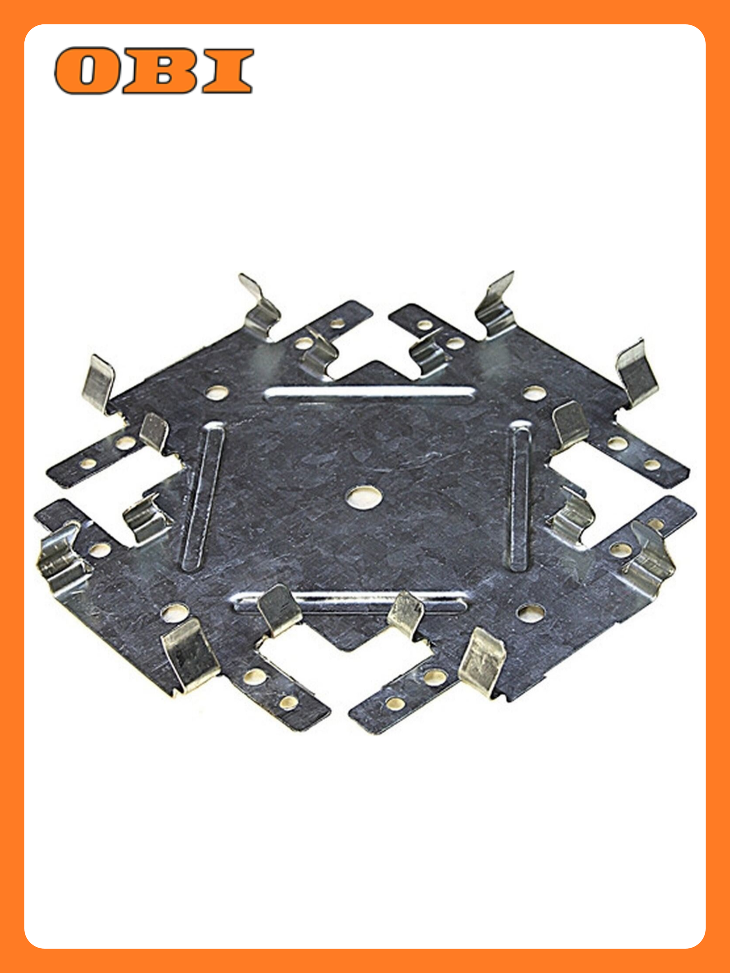 Соединитель Таврос П60х27, одноуровневый, серебристый, сталь