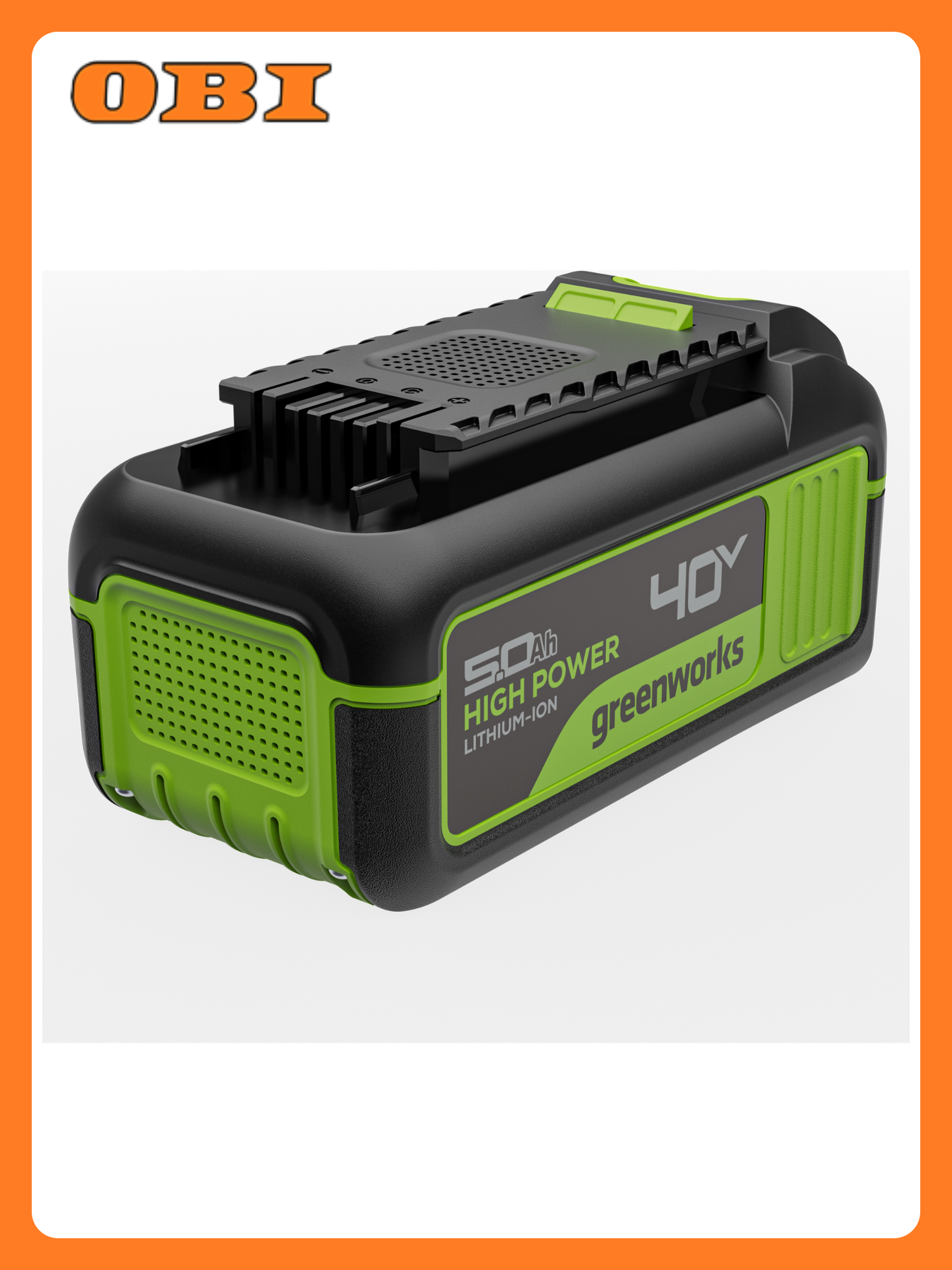 Батарея аккумуляторная GREENWORKS High Power G40HP5 2958607 24В 5Ач