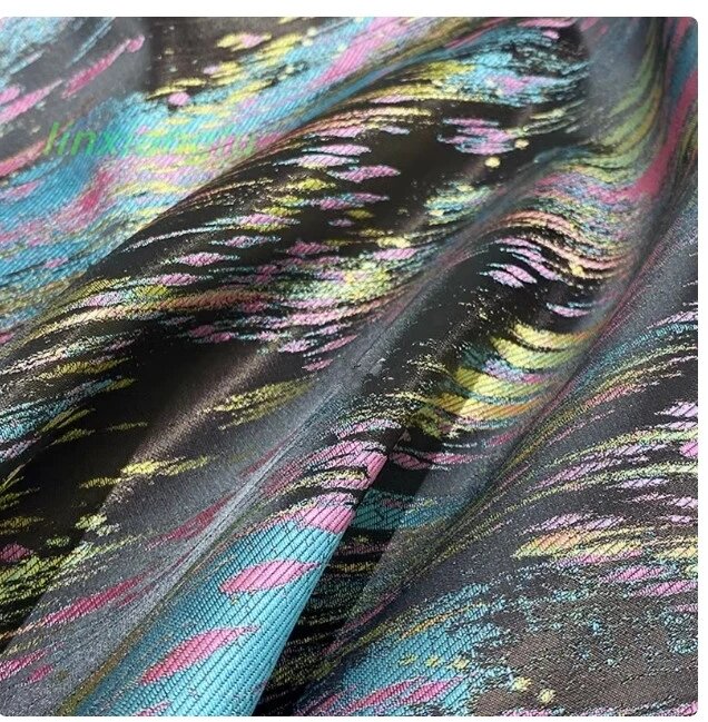 Ручная жаккардовая парча с эффектом ореола g