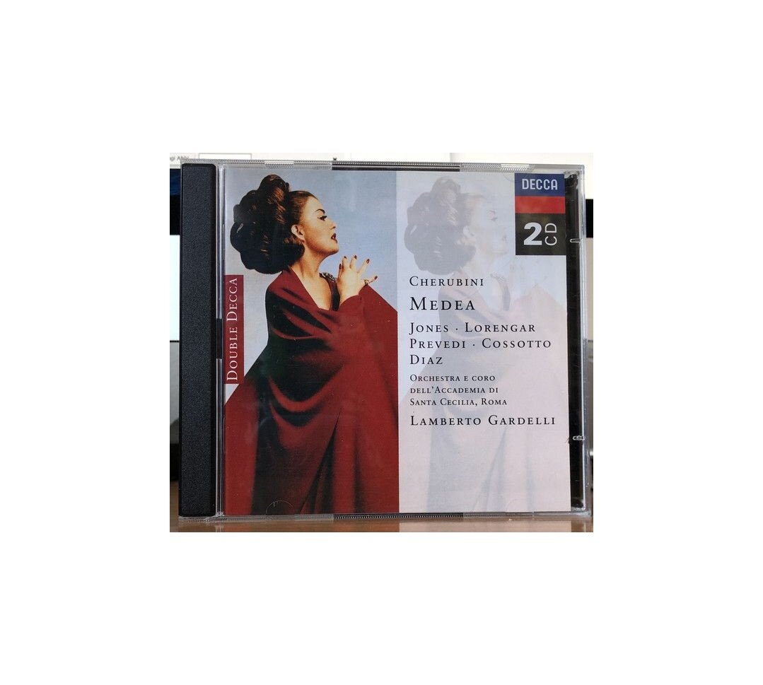 Диск Cherubini* / Gwyneth Jones, Pilar Lorengar, Bruno Prevedi, Fiorenza Cossotto, Justino Diaz - Orchestra Of The Accademia Nazionale di Santa Cecilia, Rome, The*, Lamberto Gardelli - Medea (2 CD)