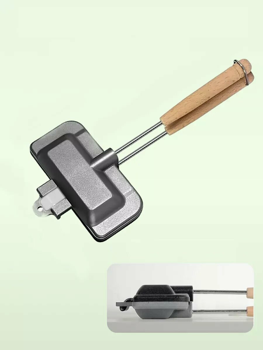 Бутербродница, сендвичница для плиты костра