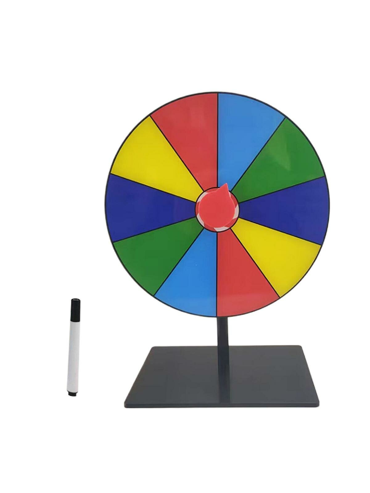 Стираемая поворотная пластина Колеса Фортуны, Колесо рулетки для Розыгрышей удачи