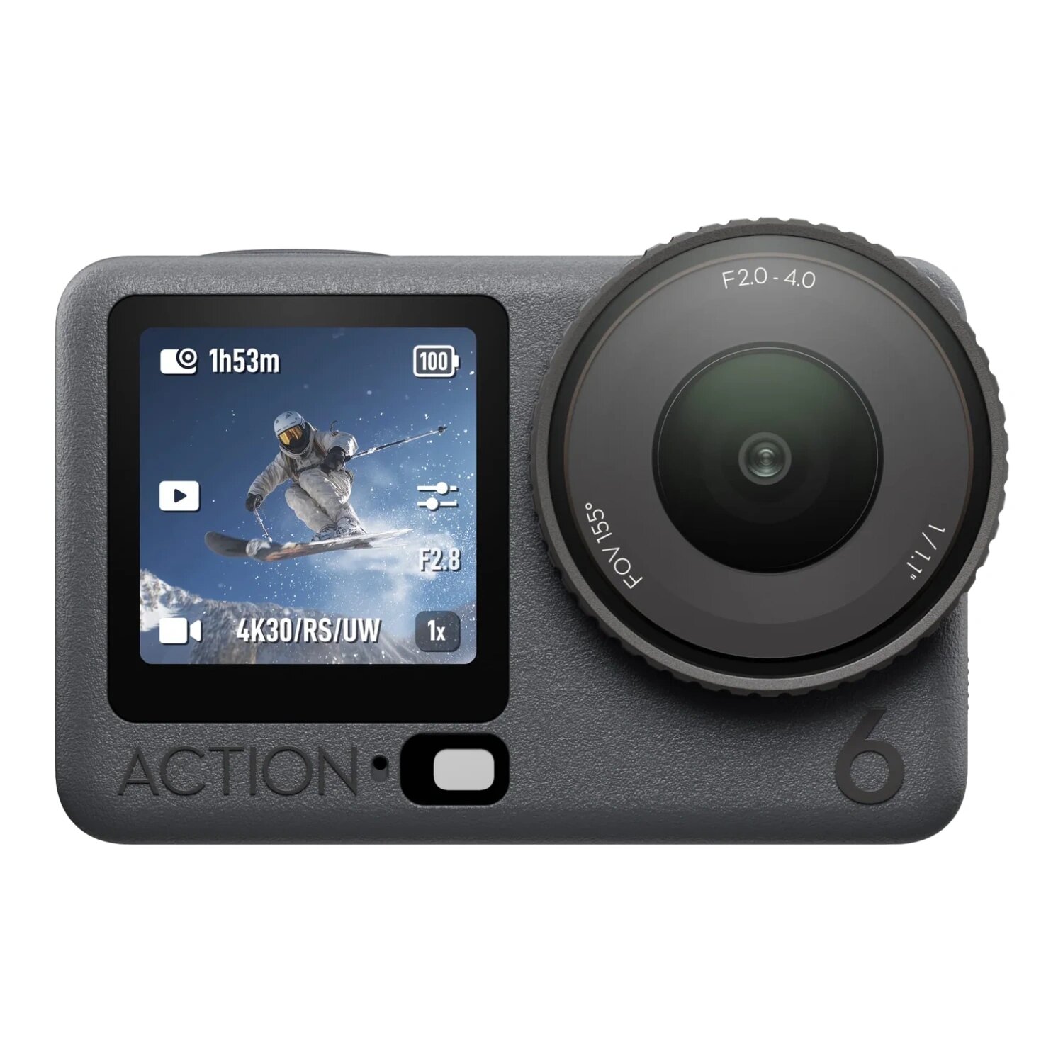 Экшн-камера DJI Osmo Action 6 Standard Combo, 1/1,1" CMOS, 4K UHD, 50ГБ