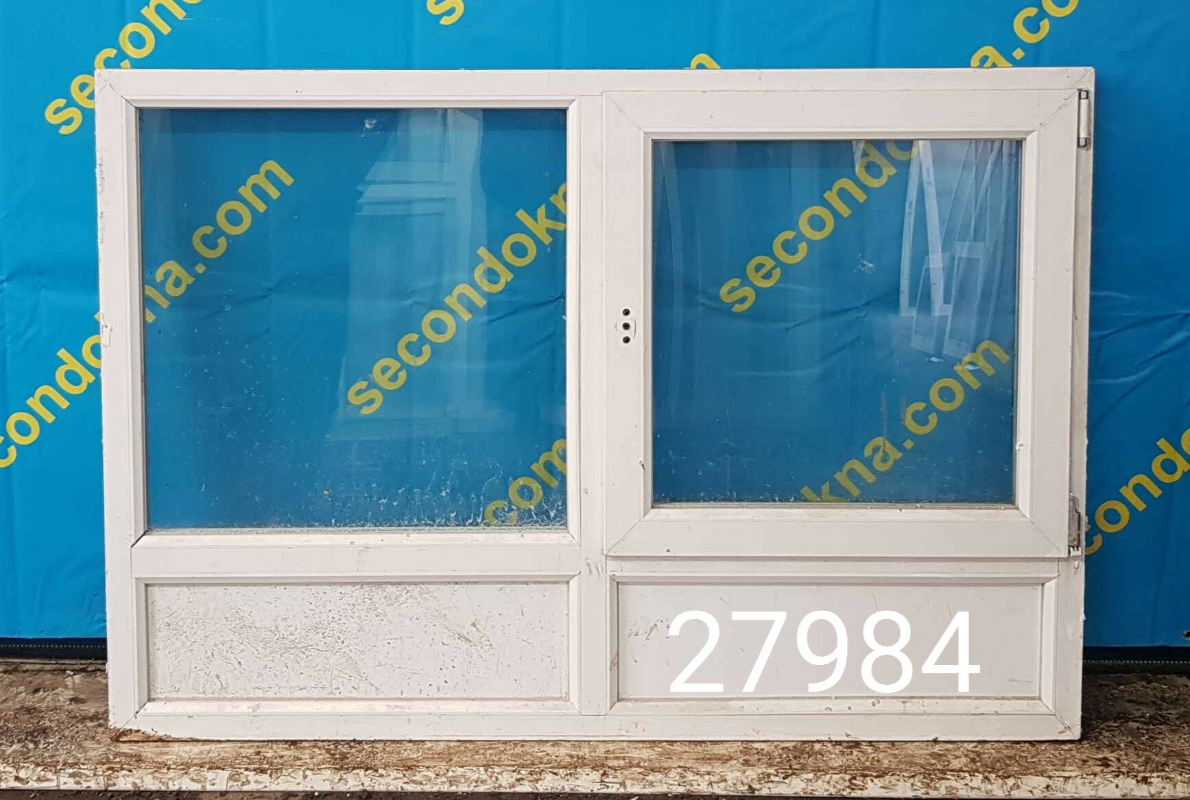 Пластиковое окно Б/У 1050(в) 800 об х 1520(ш)