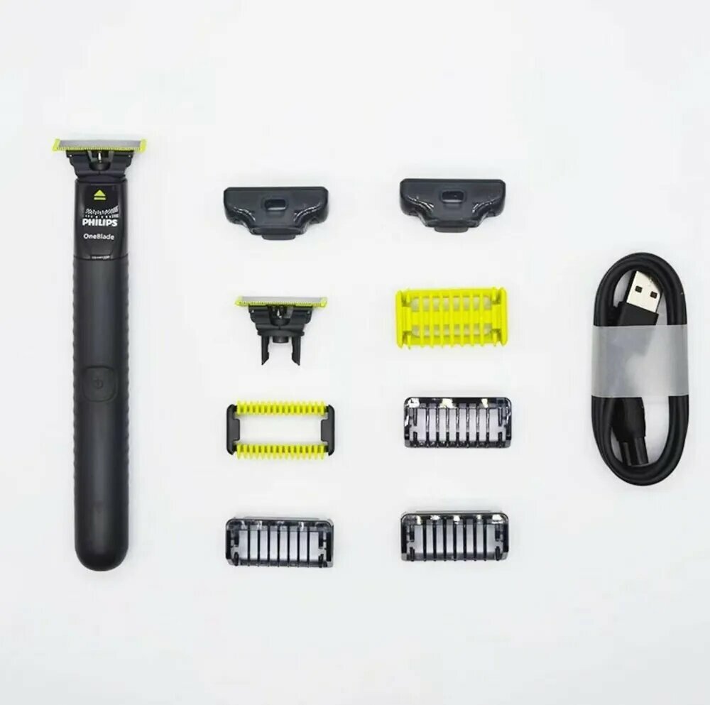Триммер для бороды и усов OneBlade QP2824/10, кол-во насадок 5