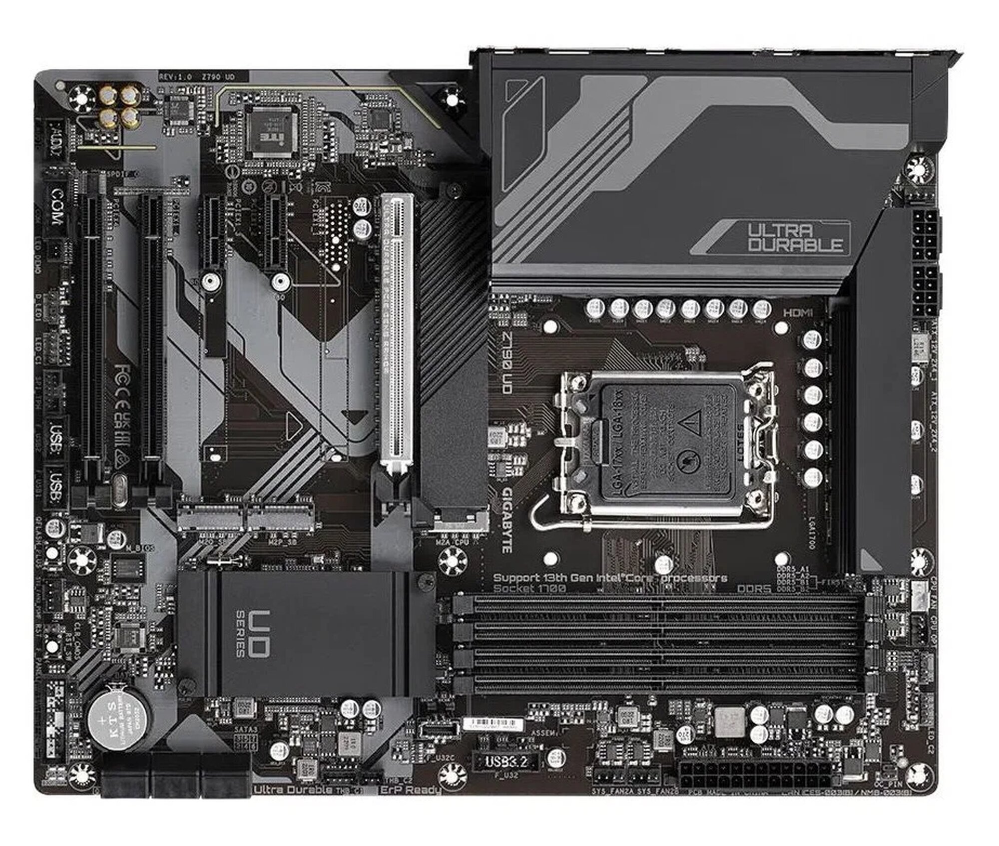 Материнская плата Gigabyte Z790 UD, Soc-1700, Intel Z790, ATX