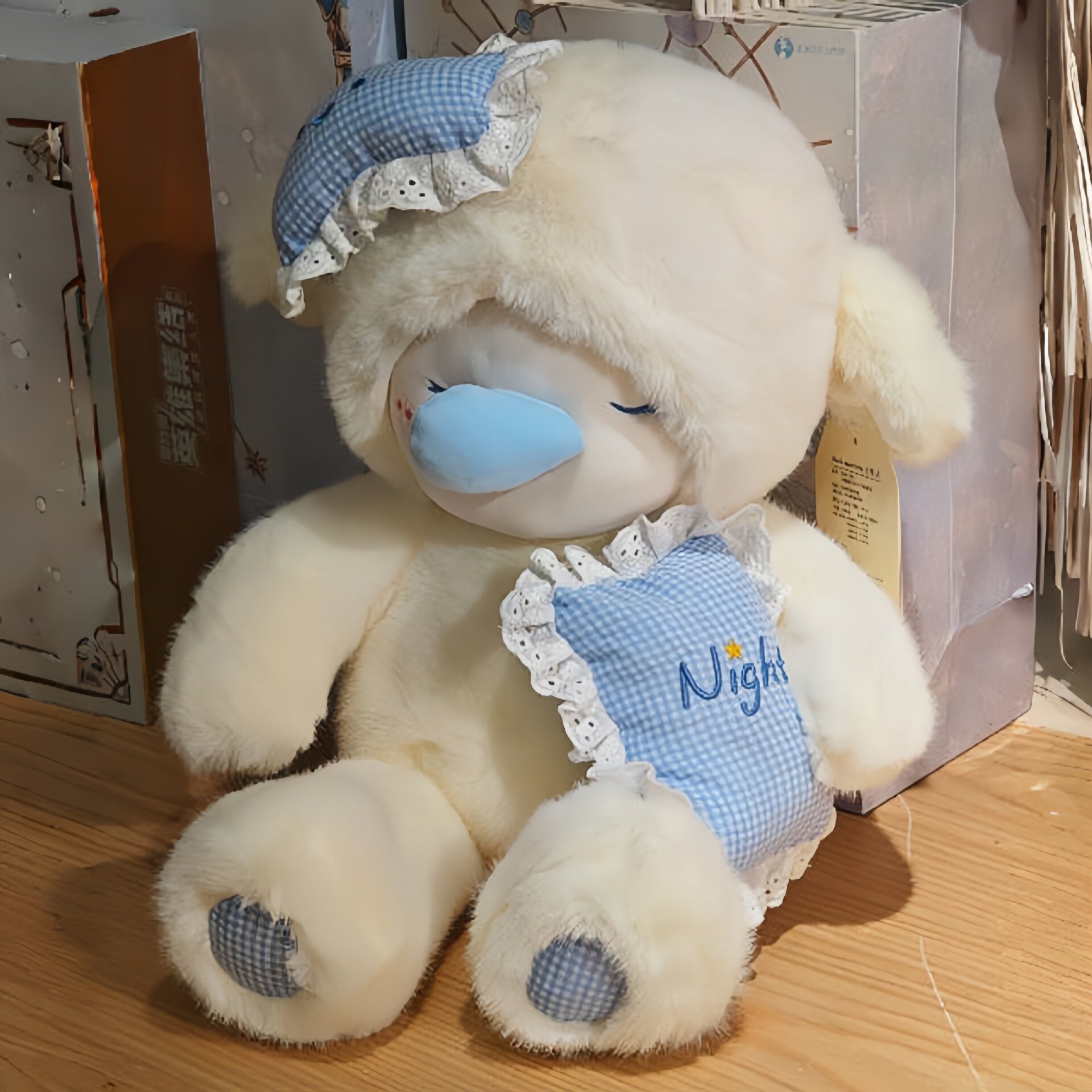 Мягкая игрушка MilkyNose Goodnight, успокаивающая кукла, подушка для сна, подарок на день рождения от Yingbeimeng.