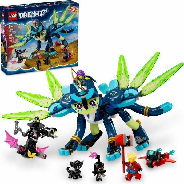 Lego 71476 Dreamzzz Зои и кошка-сова Зиан