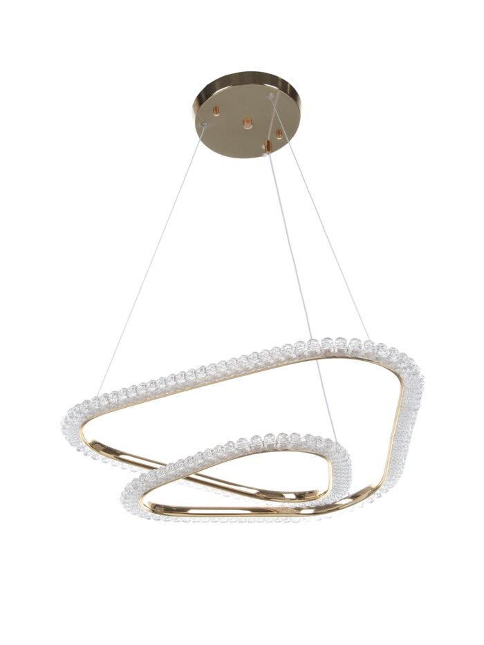 Люстра Charlotte 70 Вт LED 4000-6000К золото 51×60×12+120 см