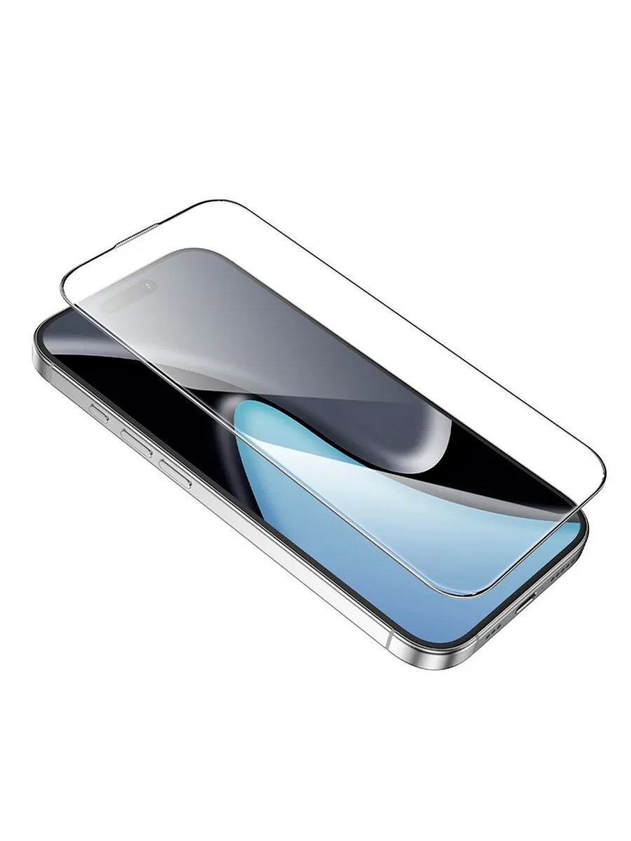 Защитное стекло Hoco A888 iPhone 16 Pro/17, ударопрочное, цвет черный
