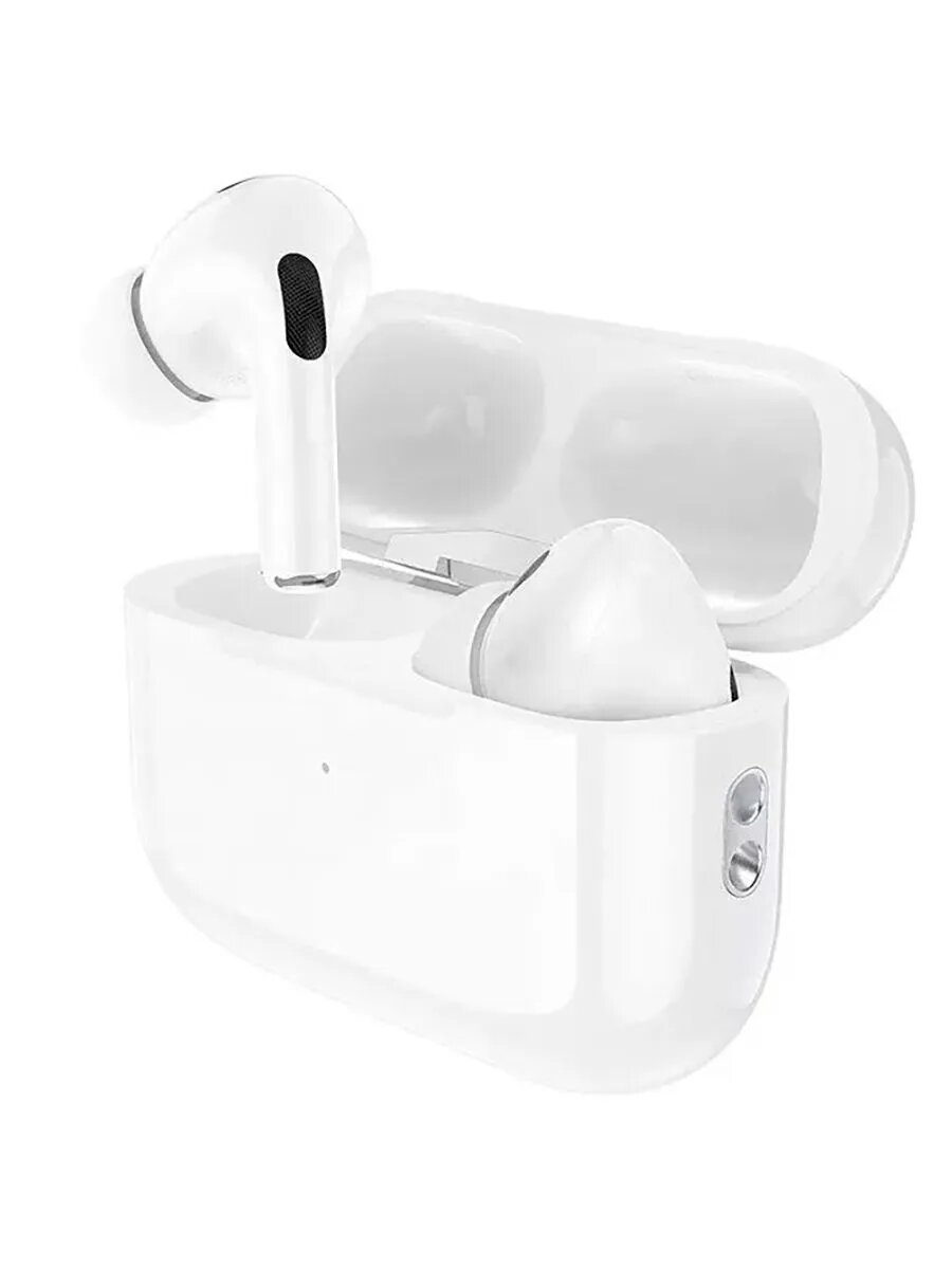 Наушники Bluetooth Hoco EW50, в кейсе, сенсорные, цвет белый / беспроводные