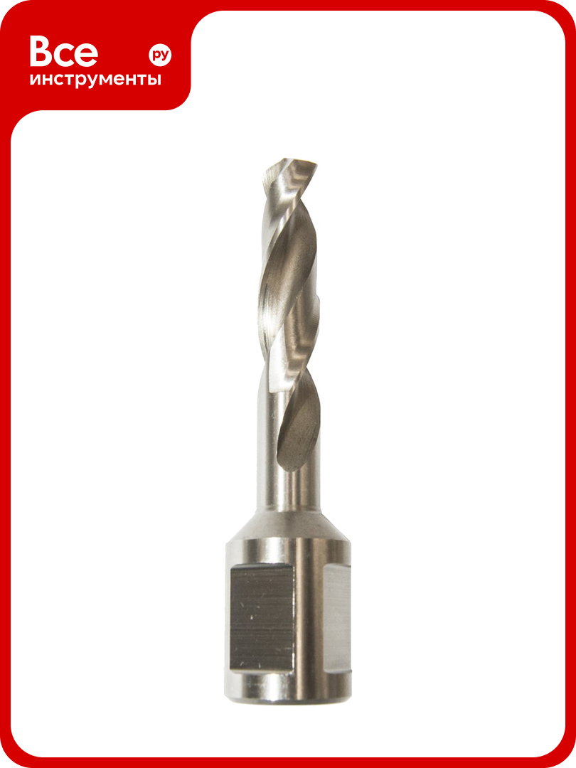 Сверло по металлу с хвостовиком WELDON 19 Эксперт 10 мм, 55 мм, HSS M2 Профоснастка №805 40202017