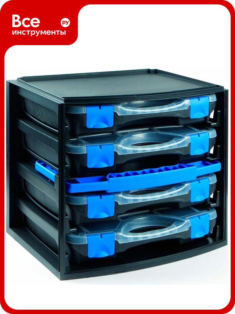 Мультибокс Tayg с 4 органайзерами, 335x250x275 мм 301551