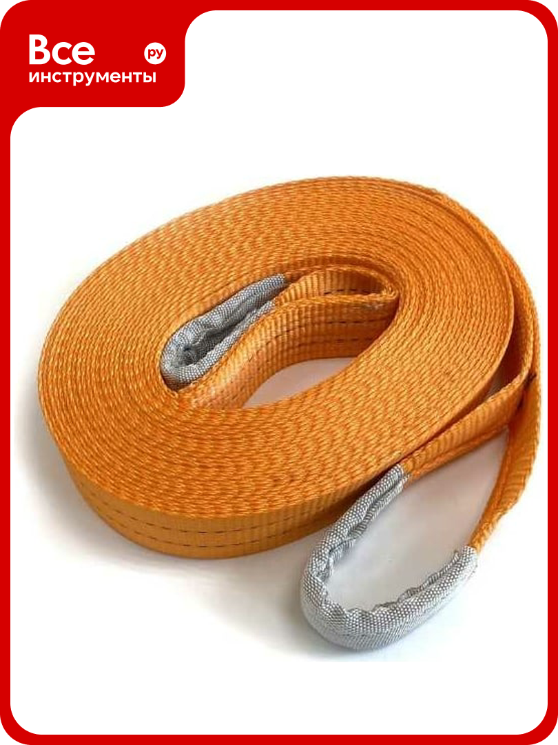 Удлинитель троса лебедки (6 т; 40 м; 50 мм; лента) ТамбовТехСнаб 7930130715785