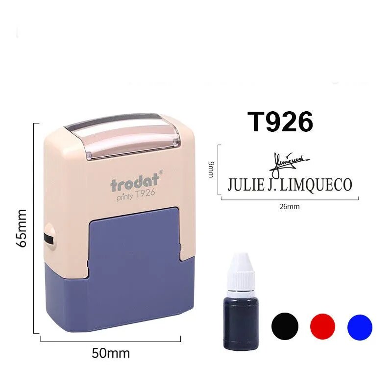 Штамп Trodat ! TRODAT 4910 , штамп до 2 строк, , 9*26 мм