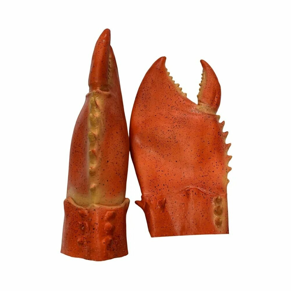 Перчатки-клешни краба латексные для косплея и Хэллоуина, реалистичный реквизит для вечеринок