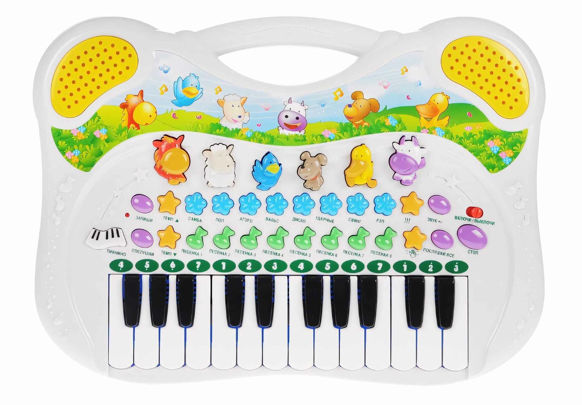 Развивающая игрушка Genio Kids "Поющие Друзья", звук, для малышей