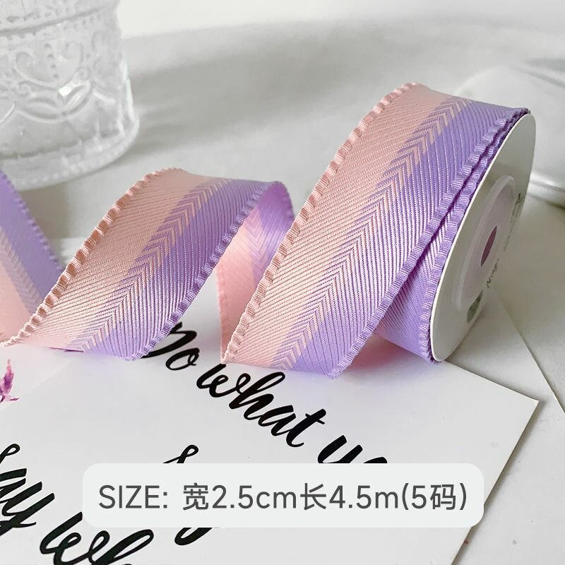 Цветной блок с рюшами, лента для DIY, ручная работа, аксессуар для волос, материал для букета, лента для торта, атласная лента, ткань