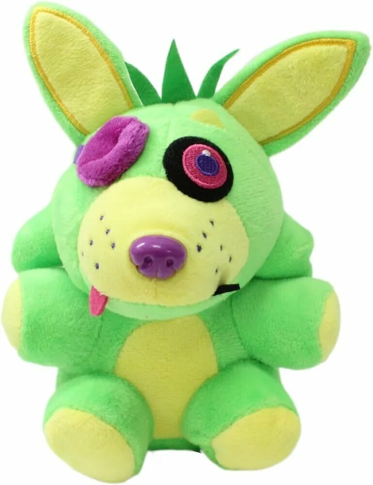 Мягкая игрушка аниматроник Шоколадный Бонни (Green Foxy )) фнаф/FNAF