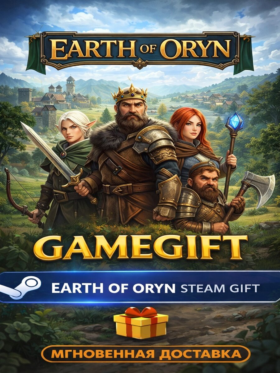 Игра Earth of Oryn для STEAM ПК (PC) | Страна активации - Норвегия | Подарком на Ваш аккаунт | Автовыдача
