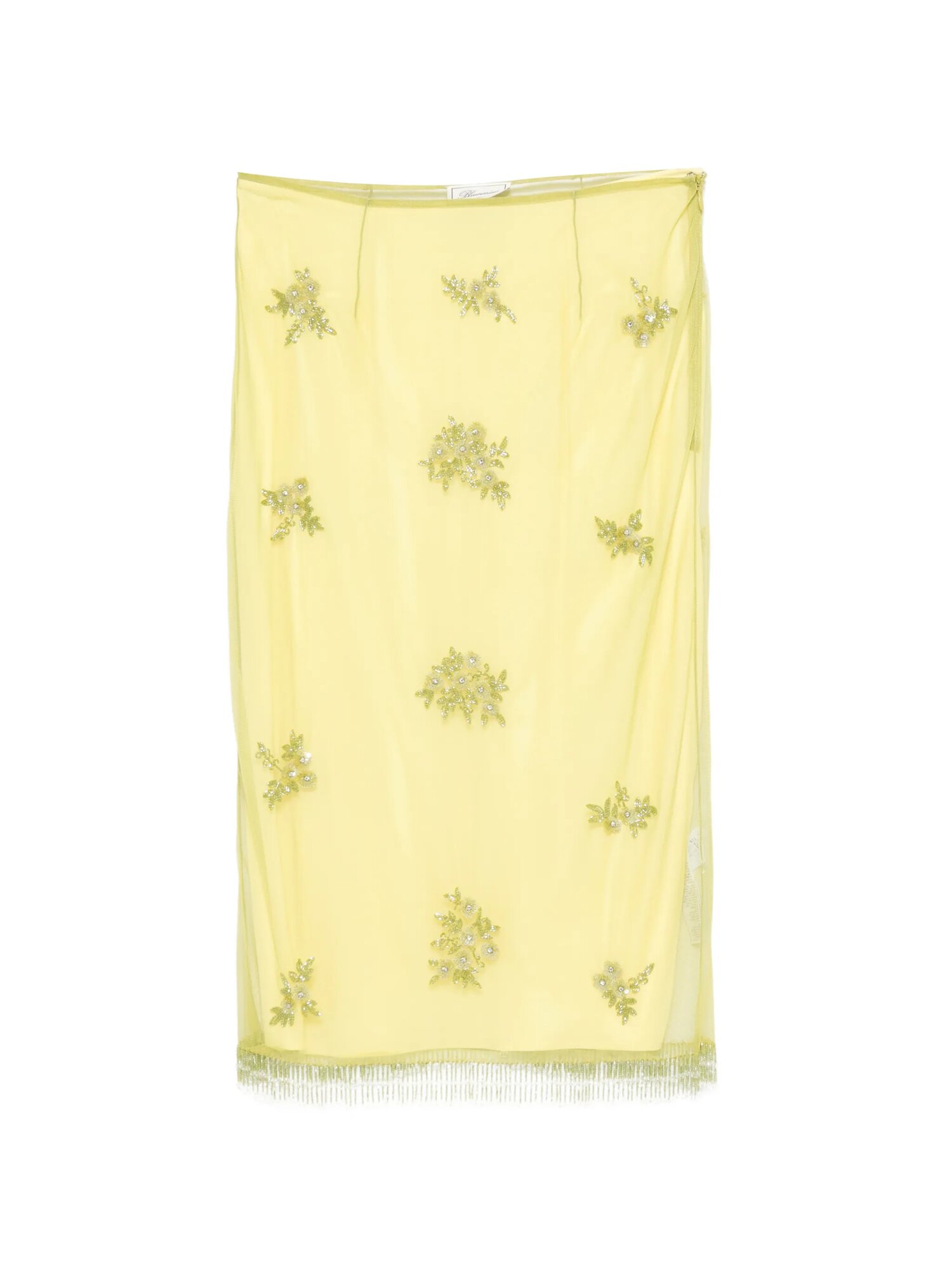 Юбка Beaded-embellishment midi skirt