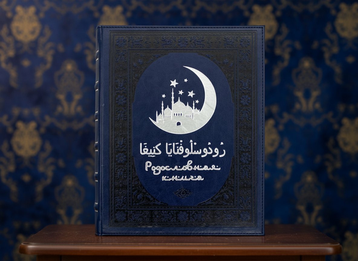 Родословная книга Священный полумесяц (синяя)