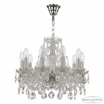 Люстра хрустальная 105/10/141 Ni Bohemia Ivele Crystal (Богемия Ивеле Кристалл)