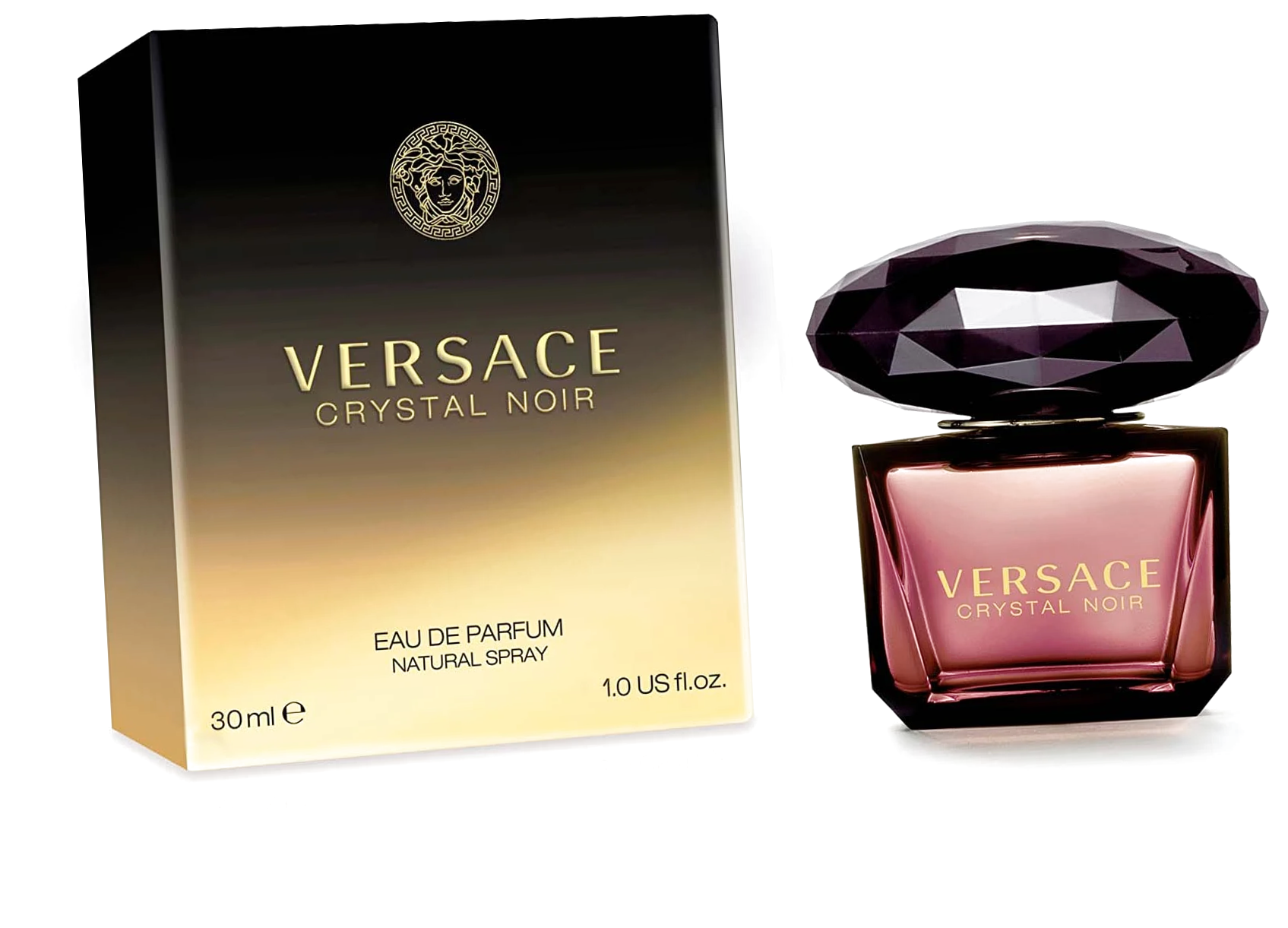 Versace Crystal Noir 30 мл парфюм женский / Черный Кристалл Версаче духи