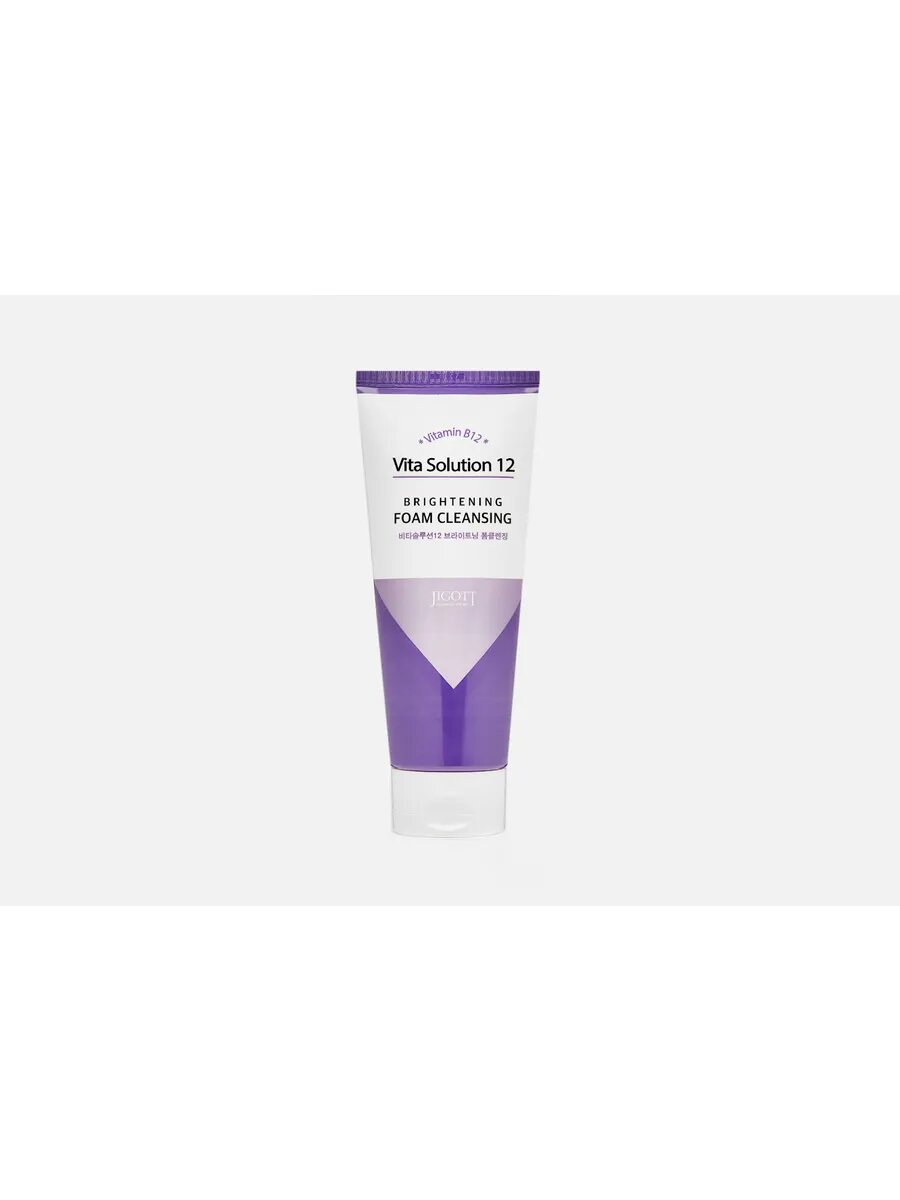 Пенка для умывания JIGOTT Vita Solution 12 Brightening Foam Cleansing 180 мл