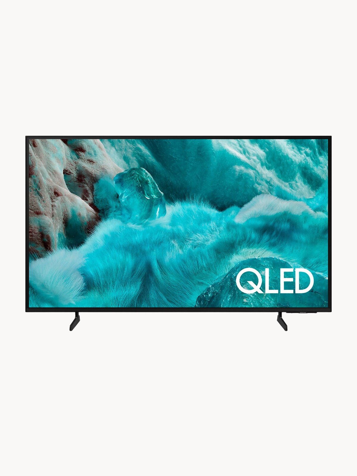 Телевизор Samsung QE55Q7FAAUX, диагональ 55", QLED, 4K, черный