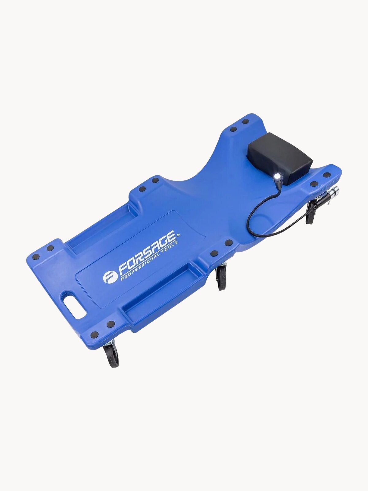 Лежак, Forsage, пластиковый подкатной Forsage на 6-ти колесах F-TRH6802-2(61719), 150 кг, пластиковая