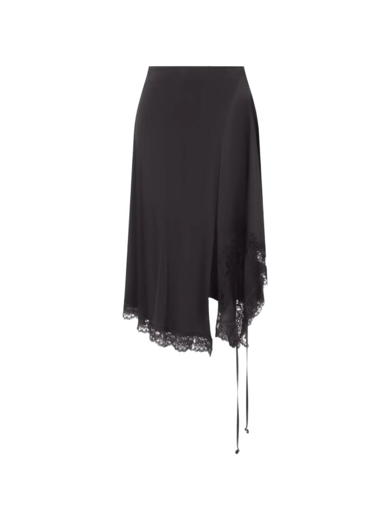 Юбка Lace-trimmed asymmetric skirt