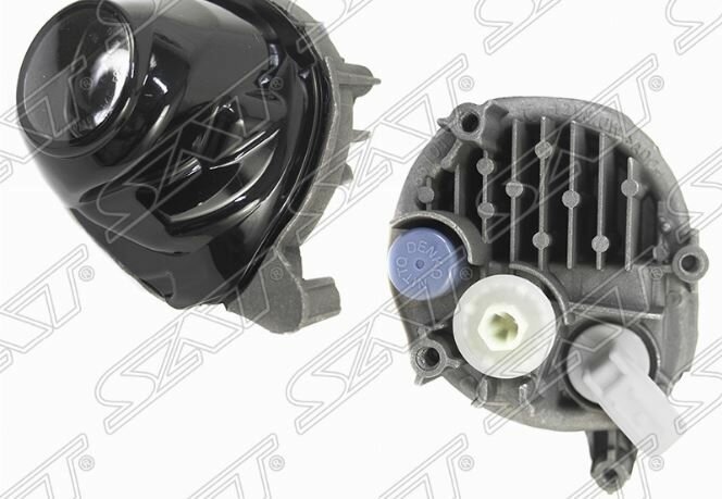 Фара противотуманная SAT ST2162041L, LED, для нескольких моделей Mazda, передняя левая, черная