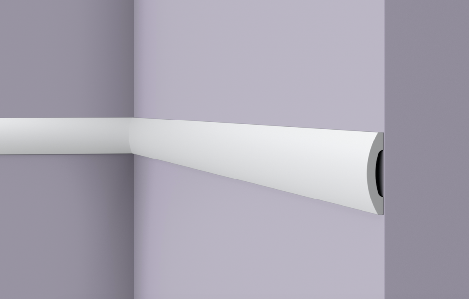 Молдинг NMC Belgium настенный под покраску полиуретановый WD003