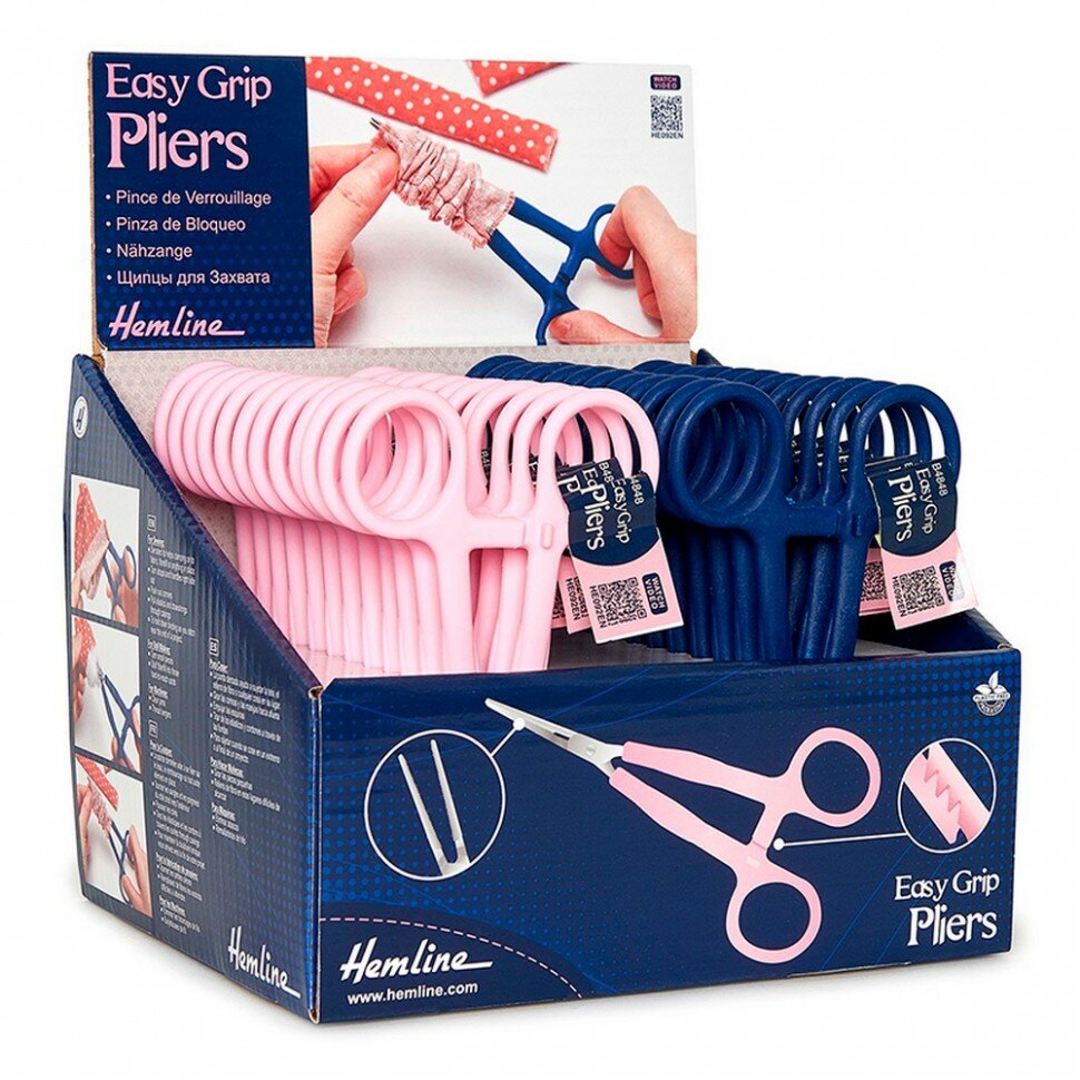 #B4848 Щипцы многофункциональные для захвата и выворачивания 7 x 13 см темно-синий 1 шт Hemline