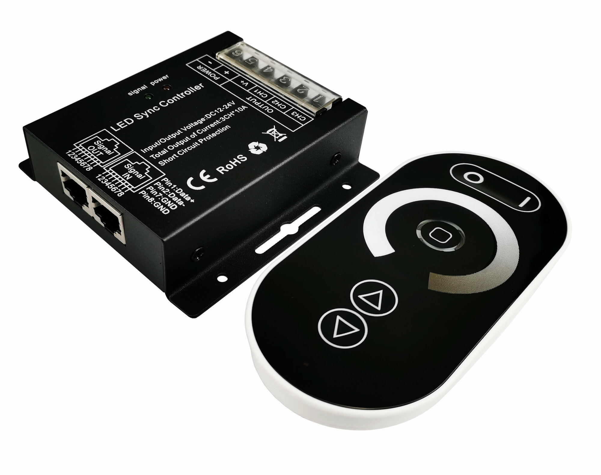 Диммер ShopLEDs Сенсорный диммер MIG-LPH3-30А Touch (12-24V, 3х10А, 360-720W)