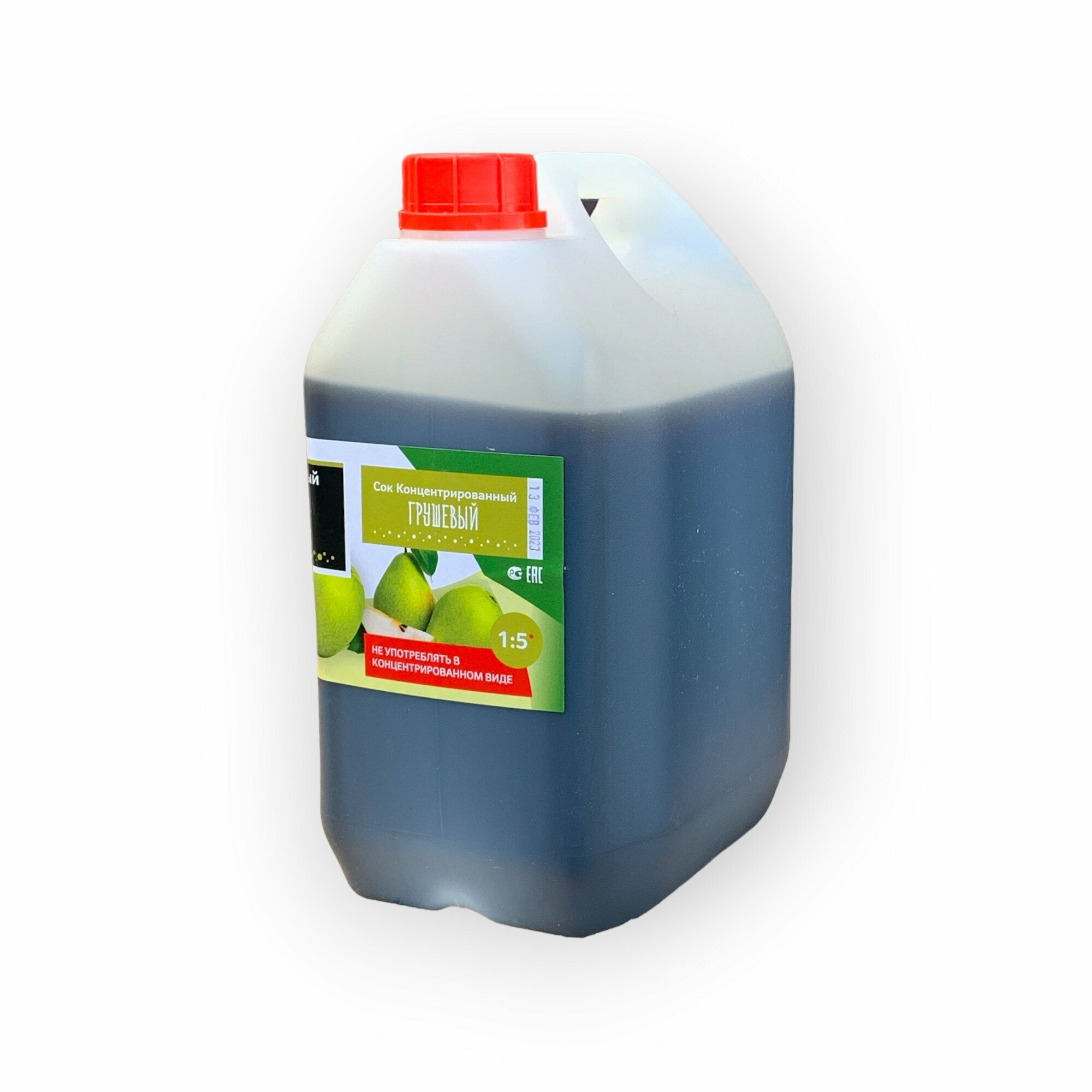 Концентрированный сок Груша, канистра 5 кг, Граф Вишенка