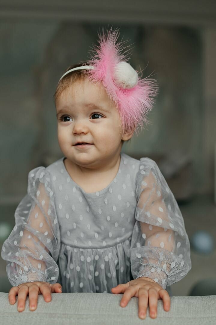 Ободок для девочки, повязка на голову