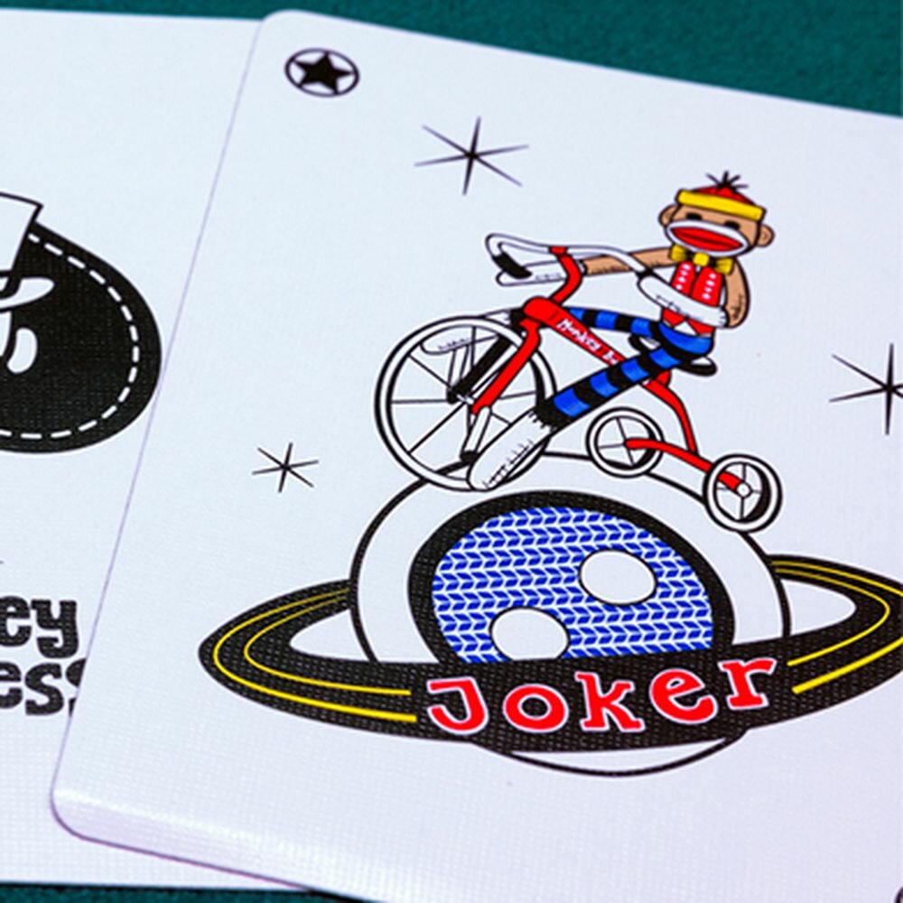 Игральные карты Monkey Business (Sock Monkey) — фото 1