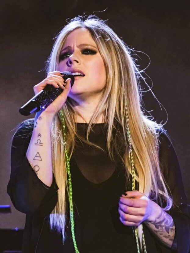 Плакат, постер Avril Lavigne, Аврил Лавин на бумаге, размер 21х30см