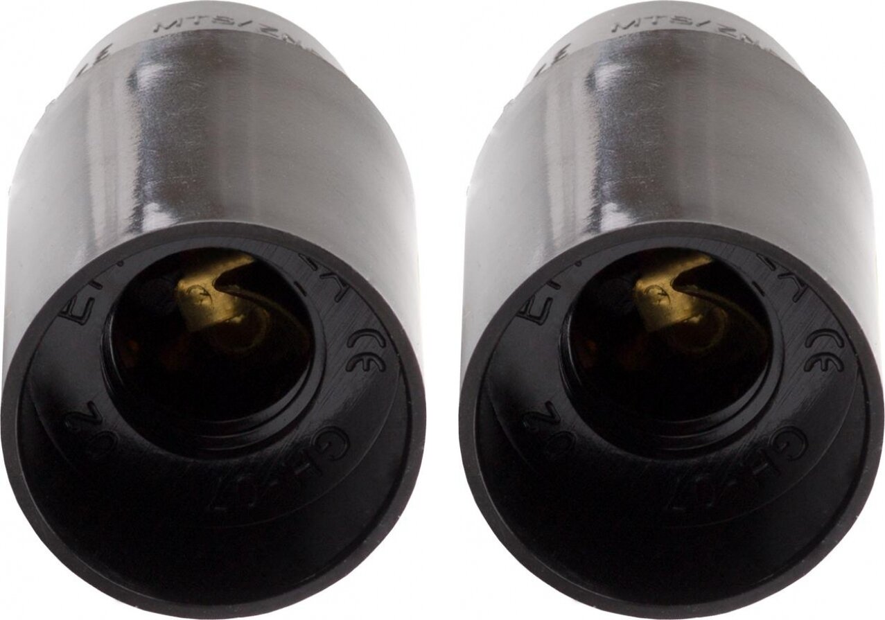 Патрон TDM Electric E14 карболитовый подвесной черный (комплект из 2 шт.)