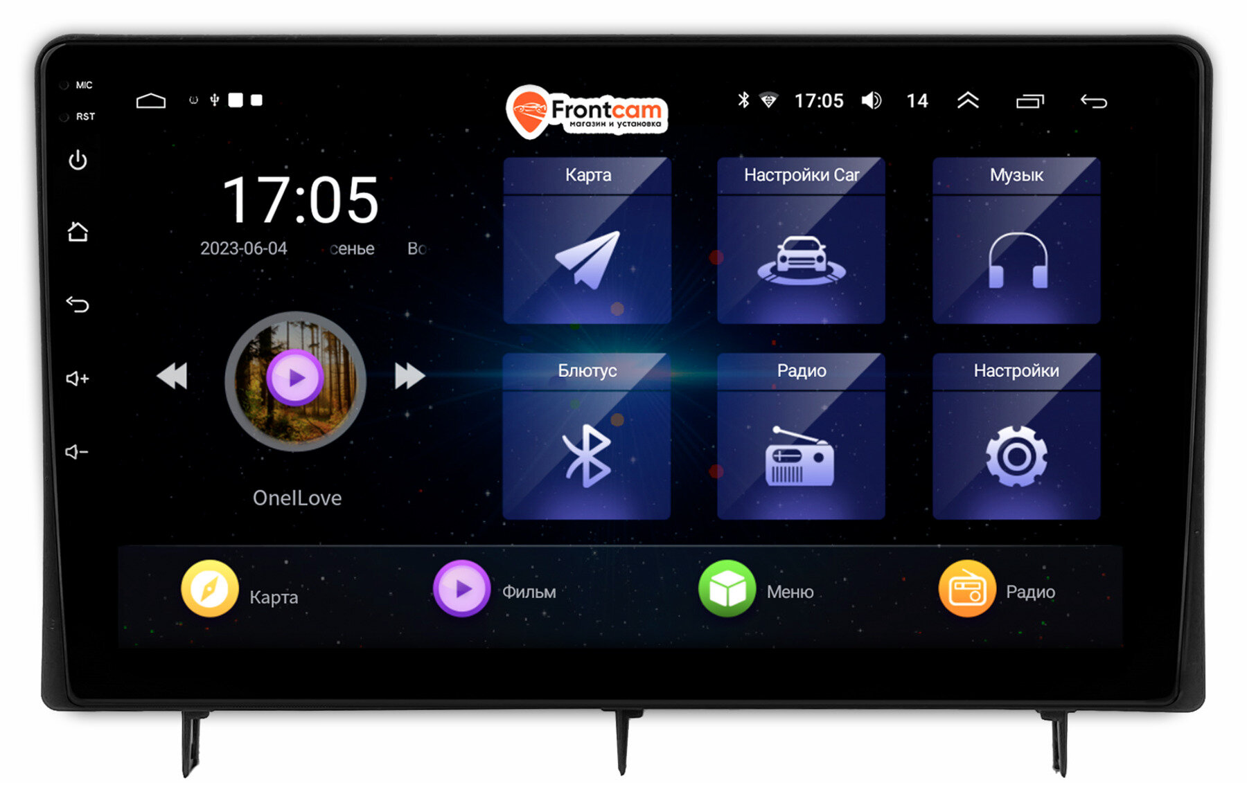 Штатная магнитола Honda Civic 11, Integra 5 2021-2026 OEM RK10-0196 на Android 10 (CarPlay, AHD, 1/32)