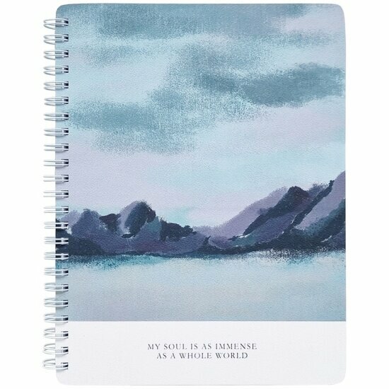 Тетрадь общая BE Smart А596л. клетка, спираль , View N3271