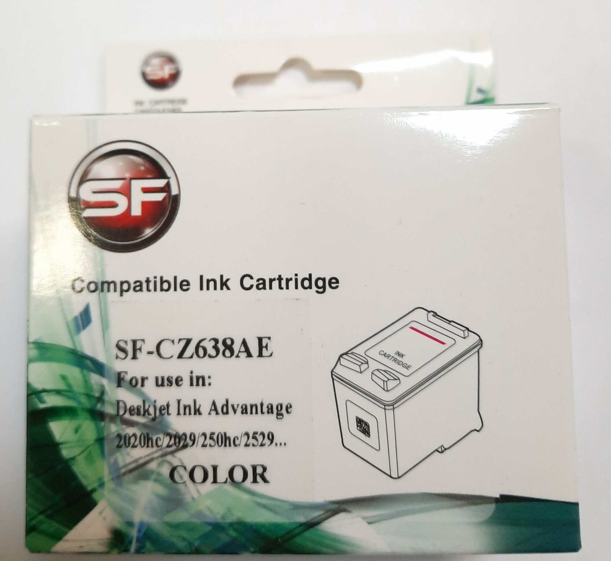 Совместимый картридж SuperFine HP №46 Color, для струйного принтера HP DeskJet 4729, ресурс 750 стр, цветной.