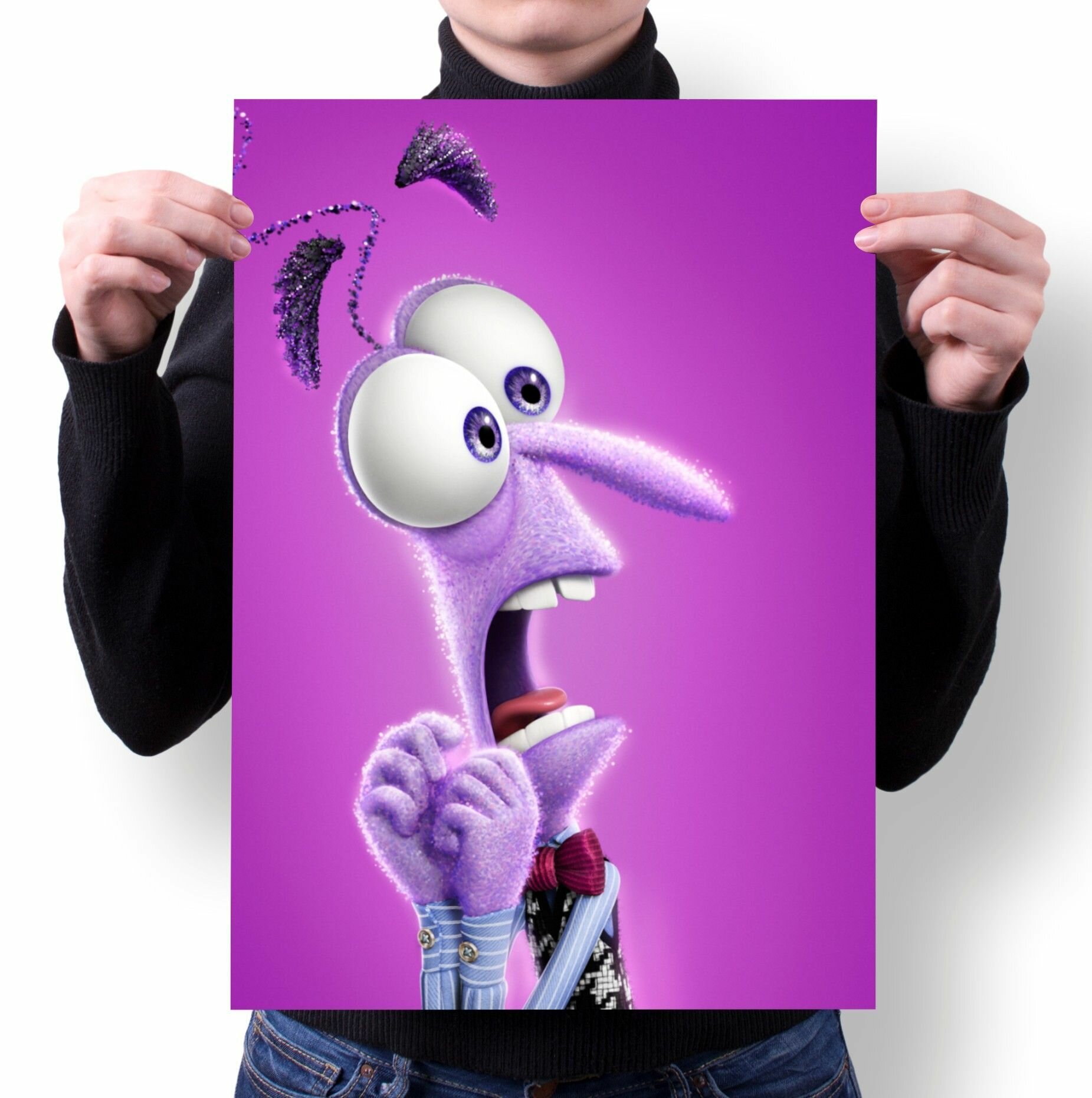 Плакат формата А3 с принтом "Головоломка"